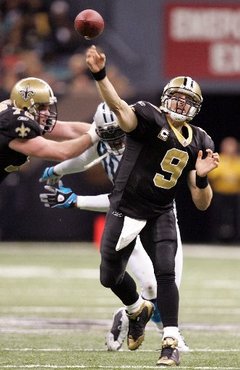 Drew Brees Throwing Motion